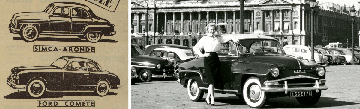 1954, la fusion de Simca et Ford S.A.F - Editions les deux soeurs